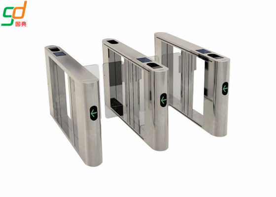 Swing Barrier Turnstile Security Systems, Optical Pedestrian Access Gate