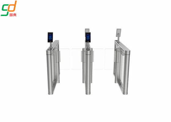 Swing Barrier Turnstile Security Systems, Optical Pedestrian Access Gate