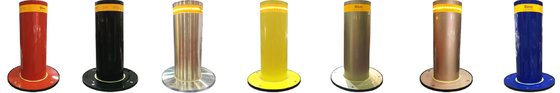 Wireless Control Automatic Retractable Parking Bollards For Ommunity Banks Schools