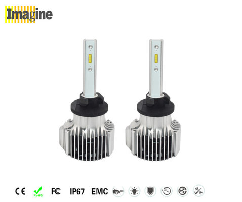 880 Base 4000lm High Power LED Car Headlights Bulbs, led replacement headlight bulb Fast Heat Dissipation
