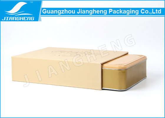 Printed Large Cardboard Chocolate Box Packaging Beautiful Drawer Shape