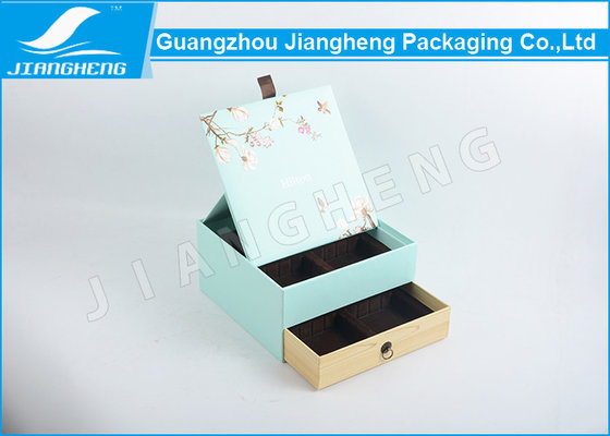 Eco - cajas impresas llenas amistosas de las cajas de regalo de la cartulina/de regalo del papel con el cajón
