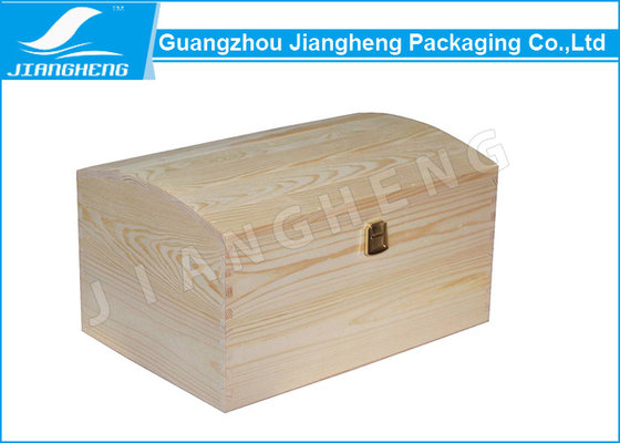 Caja de regalo de madera modificada para requisitos particulares del color original ninguna impresión para el empaquetado del recuerdo