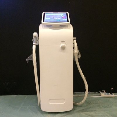 Vertical Laser Hair Removal Machine , Laser Removal Machine Micro Channel Cooling