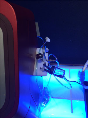 Salon Oxygen Beauty Machine Adjustable Jet Frequency For Acne Removal