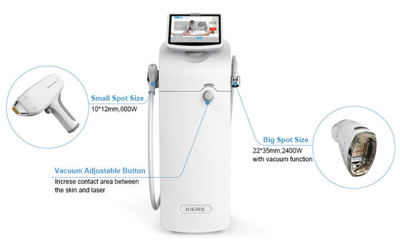 2400w Permanent Hair Removal Laser Machine 810nm / 808nm For Chest Hair