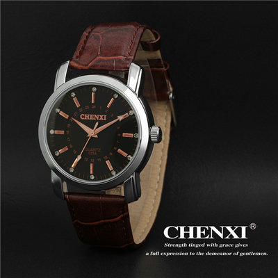 L023A6D Fashion Women Leather Watch CURREN Brand Watch Unisex Leather Western Watches Cheap Leather Watches