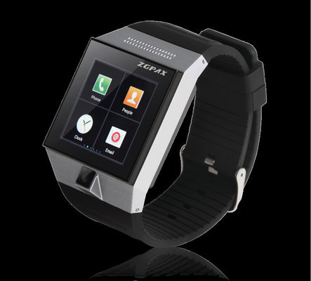 Android Smart  Watch Phone ---E5, with Android 4.0 OS Build in Bluetooth and GPS