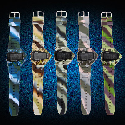 Airplane Model Boys And Girls Fashion LCD Analog Watch Colorful