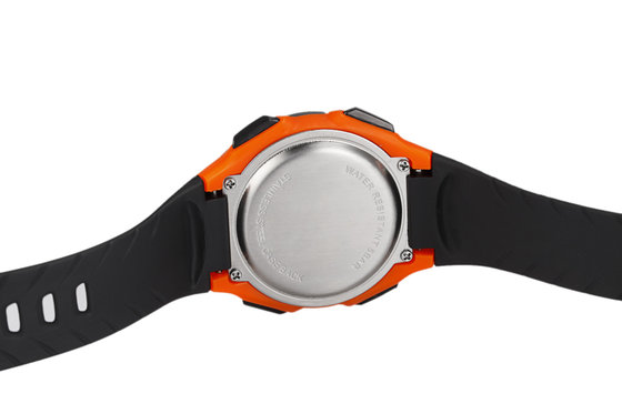 Water Resistance Anti - shock LCD Analogue Digital Watch For Women With PC Strap