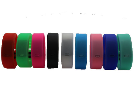 Candy Color LED Digital Wrist Watch Smart LED Slim Bracelet For Promotion