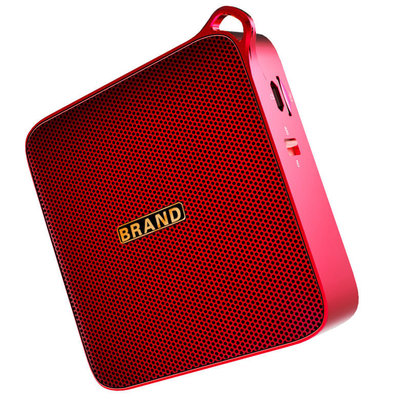 Outdoor powered bluetooth speakers , Zinc Alloy bluetooth portable speakers for iphone