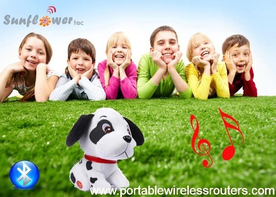 Doll Hands Free Bluetooth Speaker Dalmatian Soft Toy Bluetooth Speaker