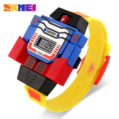 Yellow Sport Multifunction Digital Toy Watch For USA Market Online Selling