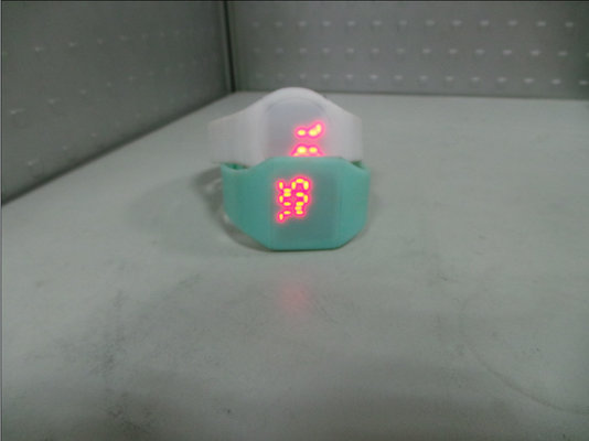 Customized Color Silicone Wristband Watch Led Touch Screen Watch With Stopwatch