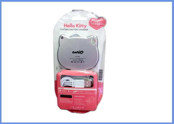 Hello Kitty Power Bank 11000mAh , Portable External Battery Charger For Iphone