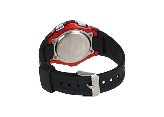 Multifuction Sport LCD Digital Watch 3 ATM Waterproof Stainless Steel Case Back
