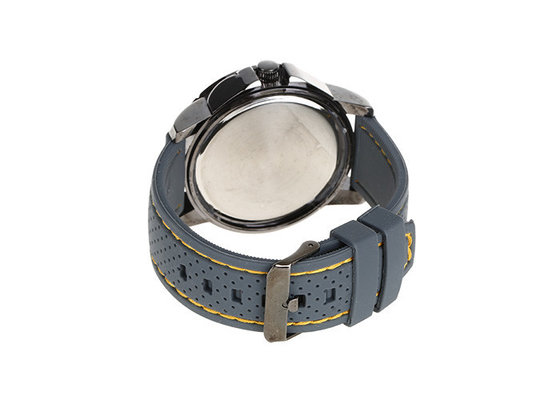 Customized Japan Movement  Analog quartz watch with PU band sporty style quartz watch