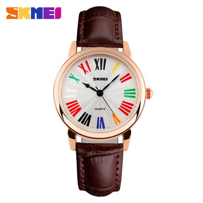 Colorful Shine Womens Quartz Watches , Japan Movt 30M Waterproof Vogue Watches