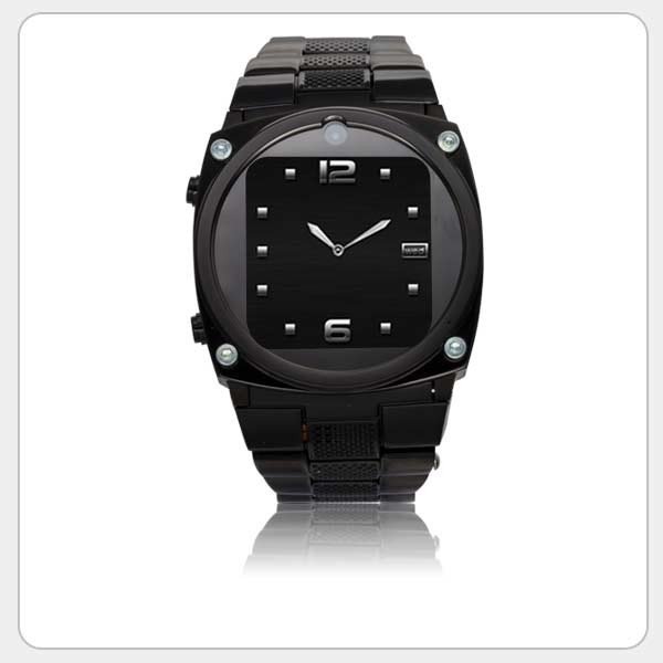 Black Smart Watch Sport Wrist Watch Waterproof With Pedometer For Iphone