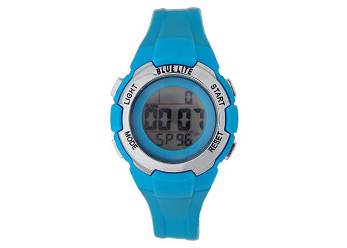 ABS Case PU EL Back light Children Gift LCD Digital Sport Watch 30 M Waterproof