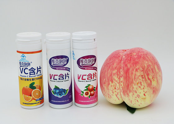 Dietary Supplements Vitamin C Chewable Tablets 1000 Mg With Different Fruit Flavour