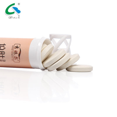 Moisture Skin Vit C Effervescent Tablets Milk White Color With Collagen