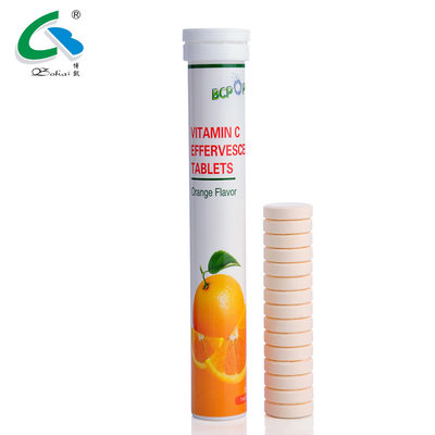 Professional Vitamin C Effervescent Tablets For Skin / Skin Whitening