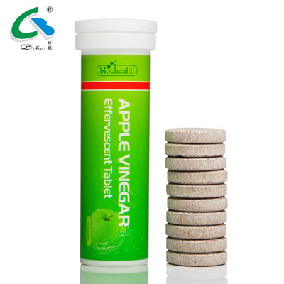 Healthy Fizzy Drink Slim Fizz Tablet Apple Vinegar Effervescent Vitamin Tablets