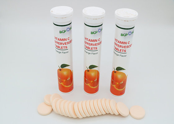 OEM Effervescent Drink Tablets , Vitamin C 1000mg Effervescent Electrolyte Tablets