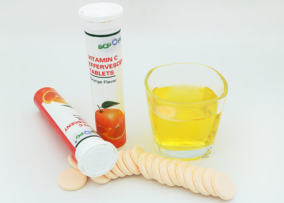 Health Food Vitamin C Effervescent Tablets 1000mg Grape Flavor For Skin Care