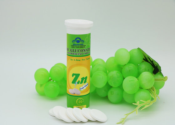 Professional Vitamin C And Zinc Tablets Health Care Product GMP Certified