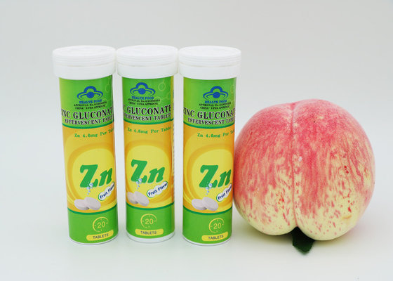 Effervescent Energy Tablets / Private Label Zinc Dissolvable Tablets OEM Formulation