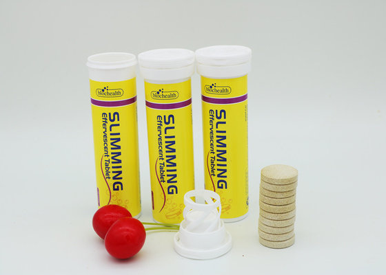 Herbal Extract Slim Fizz Tablets Fast Absorption L Carnitine Effervescent Tablets