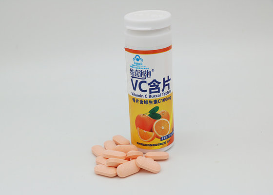 Adults Vitamin C Effervescent Tablets Nutritional Supplement OEM / ODM Available