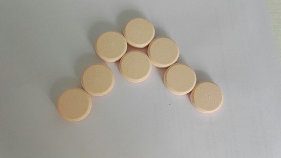Pink Color Glucomannan Fizz Effervescent Tablets For Keep Fit 24 Months Shelf Life