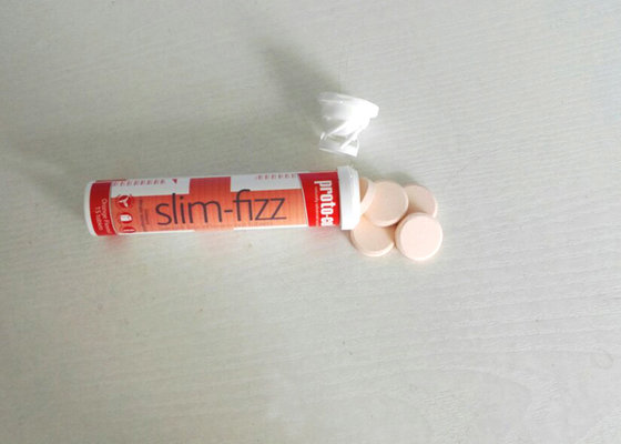 Orange Taste Slim Fizz Tablets For Control Appetite And Lose Weight
