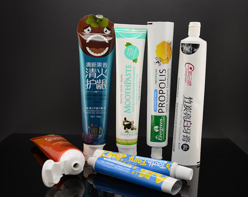 Aluminum Toothpaste Tube Plastic Cosmetic Tubes Laminated Pacakging
