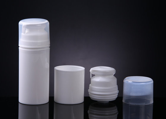 50ml cosmetic white plastic Airless Cosmetic Bottles cream packaging