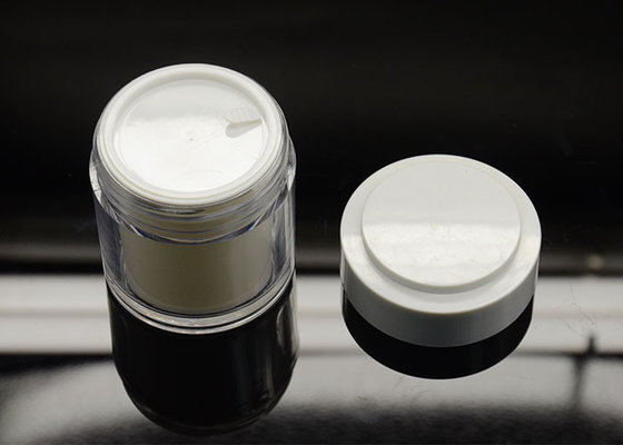 Small Empty Clear Plastic Pet Jars And Bottles / Plastic Cosmetic Bottles