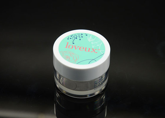 Small Plastic Cosmetic Containers , 12g Cream Jars Cosmetic Packaging