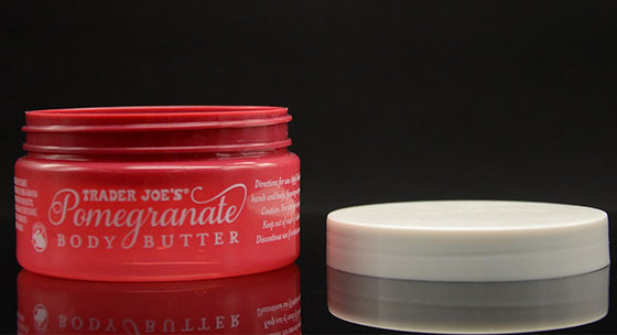 Red Eco Cosmetic Cream Containers PET Beauty Product Packaging