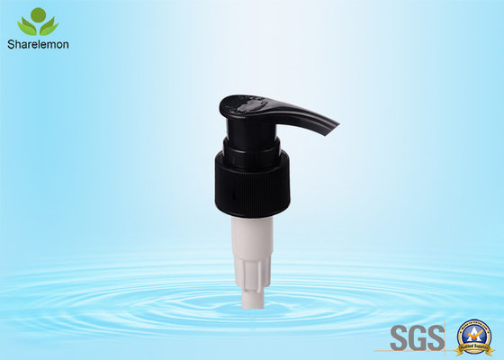 Black PP Cosmetic Bottle Pump for Bath Wash /  Shampoo Bottle Packing