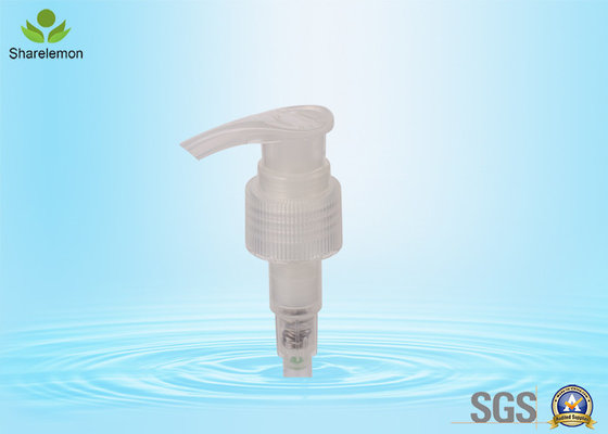 PP Ttransparent Bottles Spray Pump / Plastic Soap Pumps 24/410