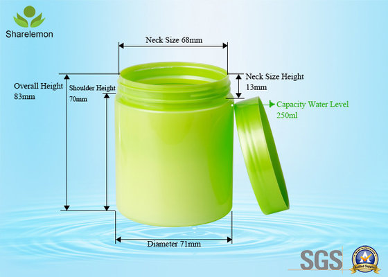 250ml Plastic Cream Jar Plastic Jar for Baked Ointment Packing