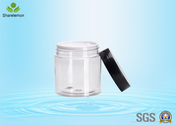 120ml klären kosmetische Plastikgläser mit Deckeln für Pflegespülung