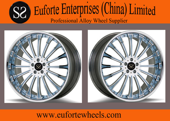 SS Wheels - Chrome Concave Forged Racing Wheels 54 - 74 . 1mm CB OEM TPMS Compatible