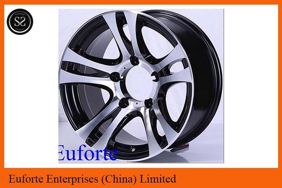15 x 8 Double Spokes Off Road Black Wheels 16inch Black Suv Rims