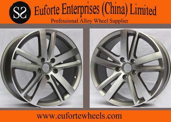 20 " Gun Metal Audi Q7 Wheels / Paint Audi Original Rims 5 Hole