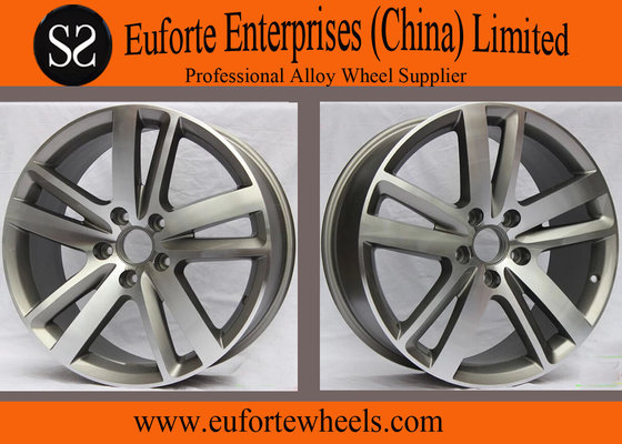 20 " Gun Metal Audi Q7 Wheels / Paint Audi Original Rims 5 Hole